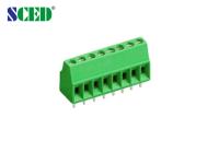 China 6A 125V 2.54mm Pitch PCB Screw Terminal Block 2-22 Pin for Power Supply Applications for sale