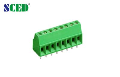 China 6A 125V 2.54mm Pitch PCB Screw Terminal Block 2-22 Pin for Power Supply Applications for sale