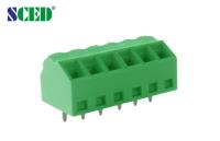 China 3.81mm Pitch PCB Terminal Block 2-28 Pin for Rail Transportation - 300V/10A Rating, φ1.3mm PCB Hole for sale