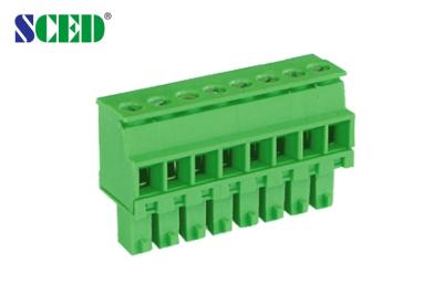 China Electronic components Female Plug In Terminal Block With Screw Clamp for sale