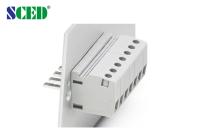 China 65A PCB Through Panel Terminal Blocks 2-24 Pin 10.1mm Pitch 600V Industrial Connectors for sale