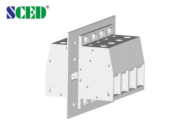 China Industrial High Voltage Through Panel Terminal Blocks Double Decks 600V 285A 150mm2 for sale
