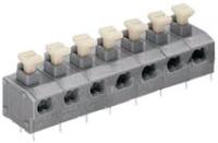 China 7.62mm Pitch PCB Spring Clamp Terminal Blocks - 300V/10A Rating, Screwless Wire Connectors for sale
