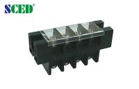 China Single Deck Through Panel Terminal Block Connector 21.0mm Pitch 600V 180A Rating for Industrial Applications for sale
