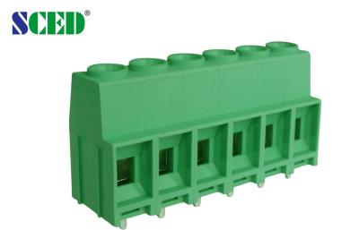 China 10.16mm Pitch Power Terminal Block 300V 57A 2P-16P PCB Mount Screw Terminal for sale