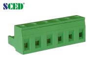 China 300V 18A Female Plug in Terminal Block Connector Pitch 7.62mm 2P to 16P PA66 V0 for sale