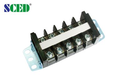 China 600V 60A High Current Terminal Block with 14.00mm Pitch for Industrial Power Distribution for sale