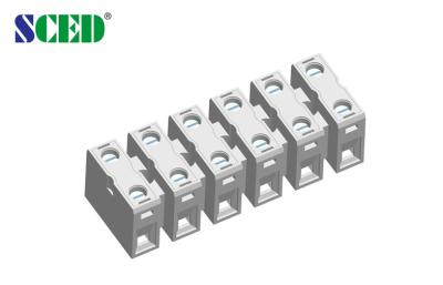 China 10.0mm PCB Mount Terminal Block 2 - 16 P Feed Through Electrical Terminal Blocks for sale
