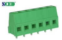 China 5.08mm European PCB Screw Terminal Block 300V 10A - 2P to 24P Power Supply Connector with 2.5mm² Wire Capacity for sale