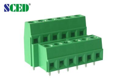 China 300V 10A PCB Terminal Block 5.08mm Pitch for Frequency Converters and Industrial Control Systems for sale