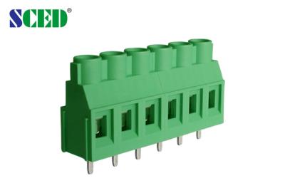 China 300V 30A 2P - 16P PCB Terminal Block Connector For Communication , Pitch 9.52mm for sale