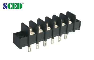 China Electrical Barrier Terminal Block Connector 7.62mm Pitch 300V 15A 2P-22P For Industrial Automation Control for sale