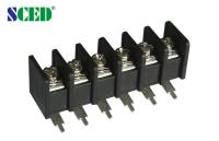 China 7.62mm 24-Pole Electrical Barrier Terminal Block 300V 15A for Server Site PCB Applications for sale