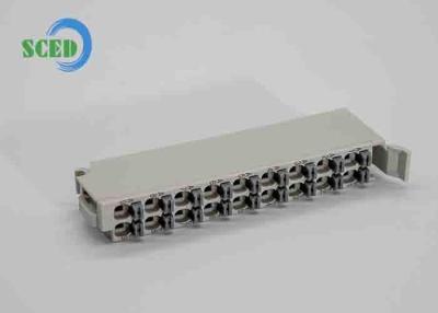 China Female Pluggable Terminal Block Connector 7.6mm Pitch 150V 8A 2x9 Poles PA66 for sale