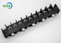 China TB Series 11P 20.20mm Pitch 600V 100A Barrier Terminal Block PBT M6 Single Row for sale