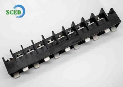China TB Series 11P 20.20mm Pitch 600V 100A Barrier Terminal Block PBT M6 Single Row for sale