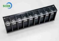 China Barrier Terminal Block 20.00mm Pitch 600V 75A 2-12P Power M6 Screw Connection for sale