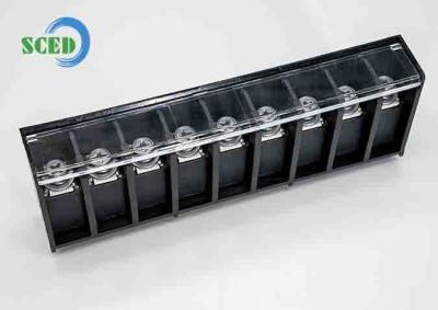 China Barrier Terminal Block 20.00mm Pitch 600V 75A 2-12P Power M6 Screw Connection for sale