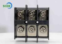 China High Current Terminal Connector 25.00mm Pitch 600V 150A 3P M8 PA66 for sale