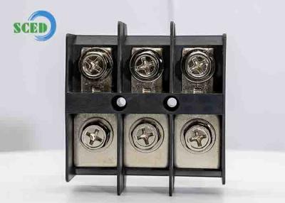 China High Current Terminal Connector 25.00mm Pitch 600V 150A 3P M8 PA66 for sale