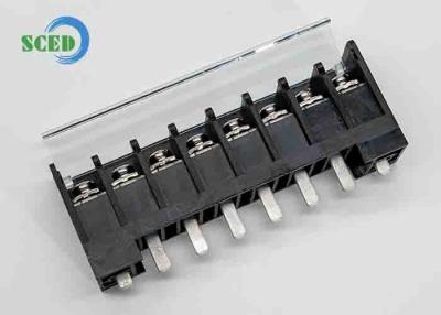 China 14.50mm Pitch 600V 57A 4-14P Barrier Terminal Block PBT M5 22-6 AWG Power Connector for sale