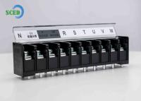 China Barrier Terminal Block PBT Pitch 14.50mm 600V 40A 4-14P M5 Power Terminal Block for sale