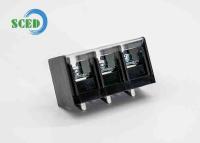 China Barrier Terminal Block 13.00mm Pitch 600V 40A 2-12P Power Terminal Block PBT UL94 V-0 for sale