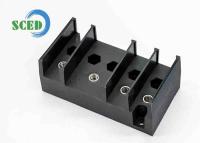 China Black M6 Nut PBT Terminal Block Accessories 20mm Pitch 25 lbf·in for sale