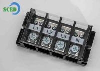 China 101A High Current Terminal Block 23.50mm M8 Steel Screw 38mm2 for Industrial Control for sale