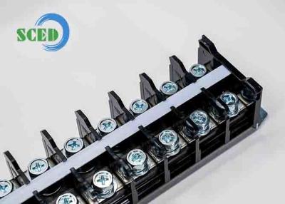 China 600V 101A Black PCB High Current Terminal Block For Server Site 26.00mm M8 Screw for sale
