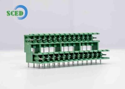 China Plug-in Terminal Block 5.08mm 300V 18A 2-24P Pluggable Terminal Block Header Male Sockets for sale