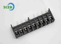China Barrier Terminal Block 10.00mm 600V 30A 6mm2 Power Terminal Block 4-18P for sale