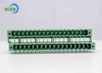 China Pluggable Double Level Terminal Block Header 5.08mm 300V 18A 2x2 to 2x22 Poles Male Socket for sale