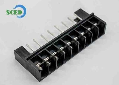 China Power Barrier Terminal Block 10-22AWG 11.00mm Pitch 600V 30A Stripping Length 9-10mm 3-14P for sale
