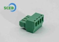 China 2-22 Pole 3.50mm Pitch Plug In Power Terminal Block Connector Female Brass Steel M2 Screw for sale
