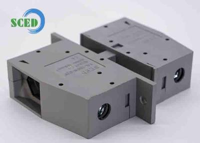 China SCED Through Panel Terminal Blocks 600V 24 Poles Cage Clamp Connection UL94 V-0 for sale