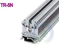 China SCED Din Rail Terminal Blocks 9.5mm Thickness 30A 600V Female Power Distribution PA Plastic for sale