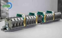 China SCED ZB6 Din Rail Terminal Block 30A 600V PA Plastic M4 Screw Power Supply for sale
