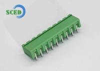 China Gold Flash Coated Terminal Block Connector for 10A Female Connections for sale