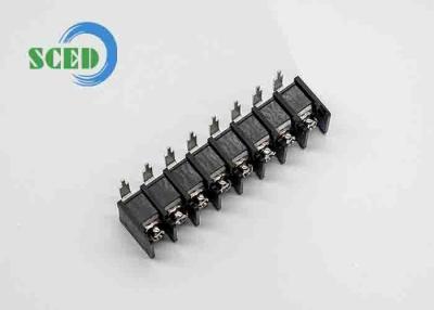 China 1 Row Gray Barrier Terminal Block for Versatile and Durable Wiring Solutions for sale