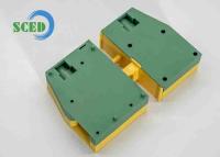 China DIN Rail Feed Through Terminal Block M5 Screw 16mm2 30A 2P-12P Copper Conductor for sale