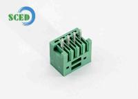 China Pluggable Terminal Block 150V 18A Brass Metal Parts Connector UL CE RoHS for sale