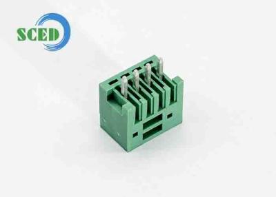 China Pluggable Terminal Block 150V 18A Brass Metal Parts Connector UL CE RoHS for sale
