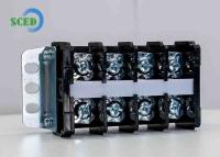 China High Current Terminal Block 300-750kcmil Wire Range 150A Rated Current Polyamide Housing Industrial Power Distribution for sale
