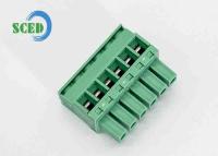 China Pluggable Terminal Block 12-24 AWG 3000V AC Withstanding Voltage for PCB Connectivity for sale