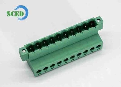 China 19.2x9.5mm Other See Drawing Plug In Terminal Block Din Rail Terminal Block Electrical Connector Ideal for Electrical Panels for sale