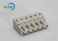 China 2P to 24P Plug In Terminal Block Featuring Phosphor Bronze Contactor and Voltage Rating Range 300V to 600V for Industrial for sale