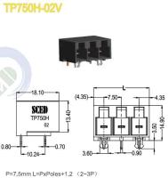 China Vertical Wire Inlet Din Rail Terminal Block Electrical Connector Suitable for Control Panels and Automation Systems Wiring for sale