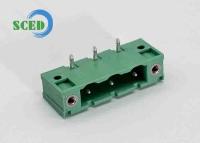 China Electrical Connector Plug In Terminal Block Wire Range 16-30 AWG Designed for Din Rail Terminal Block in Control Systems for sale