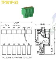 China 300V 600V Feed Through Terminal Block Wire Connecting Terminal for Secure Electrical Connections in Industrial Equipment for sale